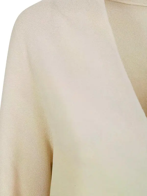 D.exterior Oversized V-neck Cardigan