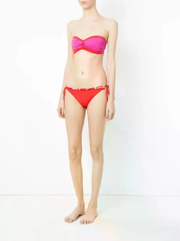 AMIR SLAMA Strapless Bikini Set