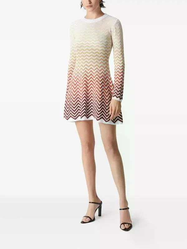 Missoni Zigzag-pattern Mini Dress