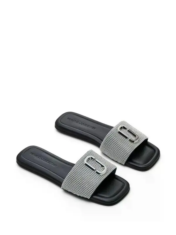 Marc Jacobs The Rhinestone J Marc Sandals