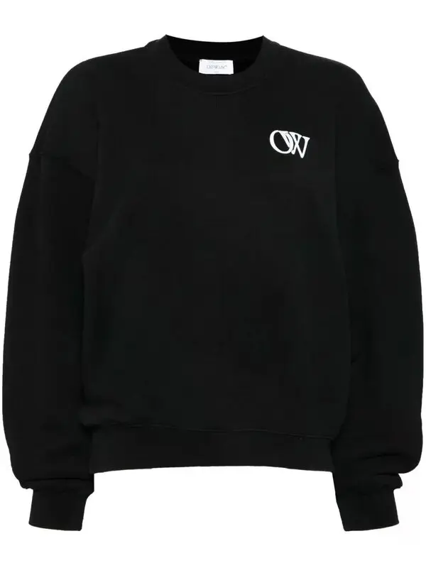 Off-White Logo-print Cotton Sweatshirt