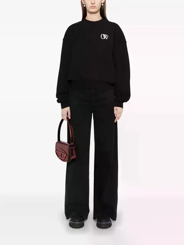 Off-White Logo-print Cotton Sweatshirt