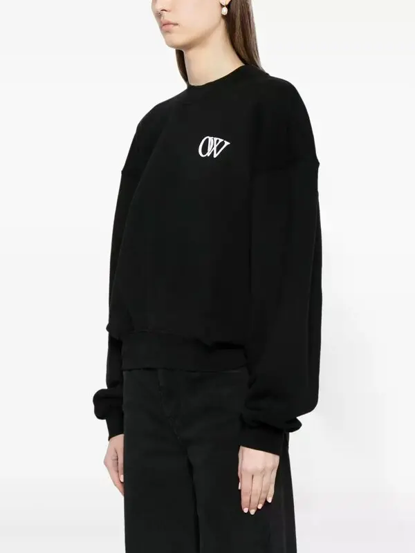 Off-White Logo-print Cotton Sweatshirt