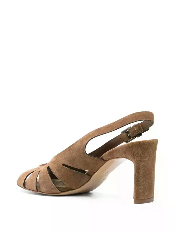 DEL CARLO Heeled Slingback Sandals