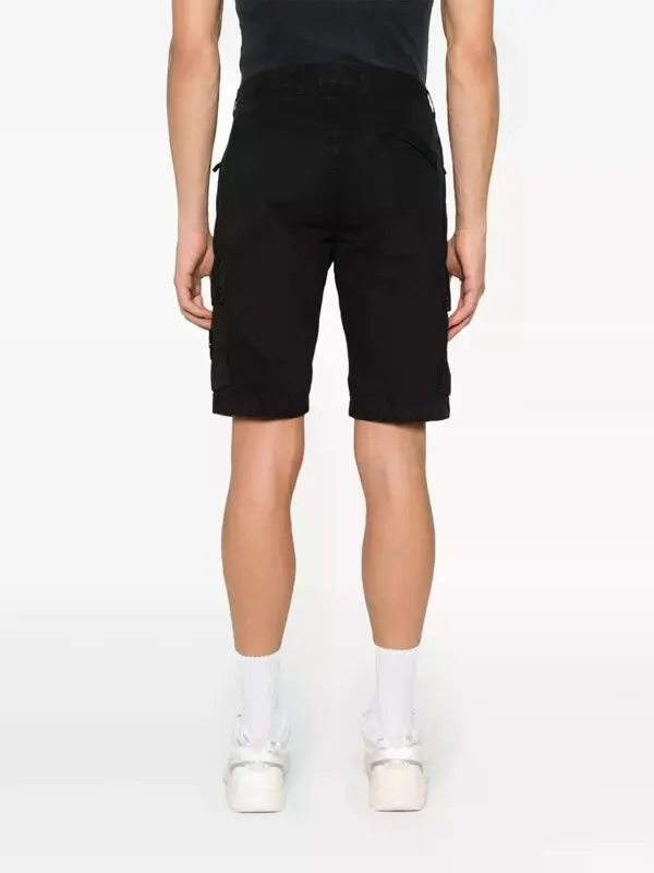 Stone Island Compass Cotton Cargo Shorts