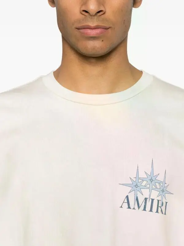 Amiri Starburst T-shirt - Neutrals