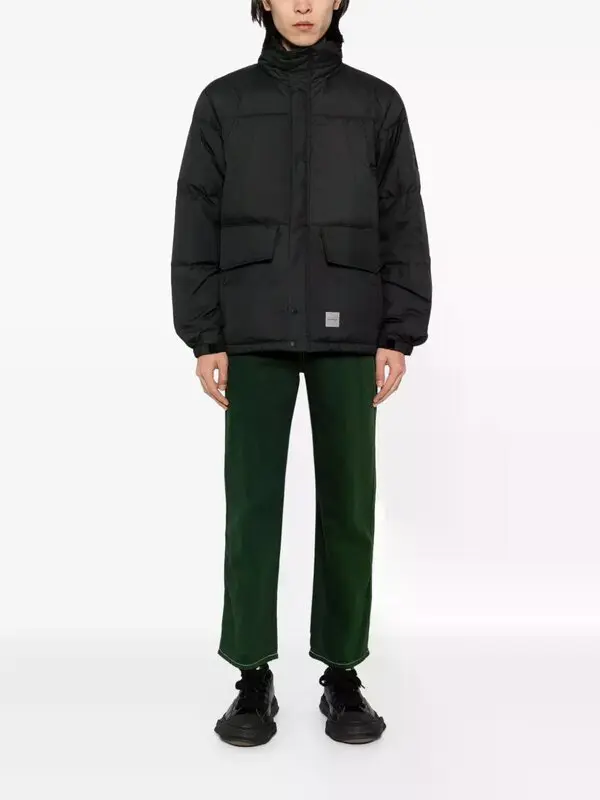 AGNES B. Logo-patched Down Jacket