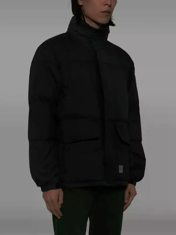 AGNES B. Logo-patched Down Jacket