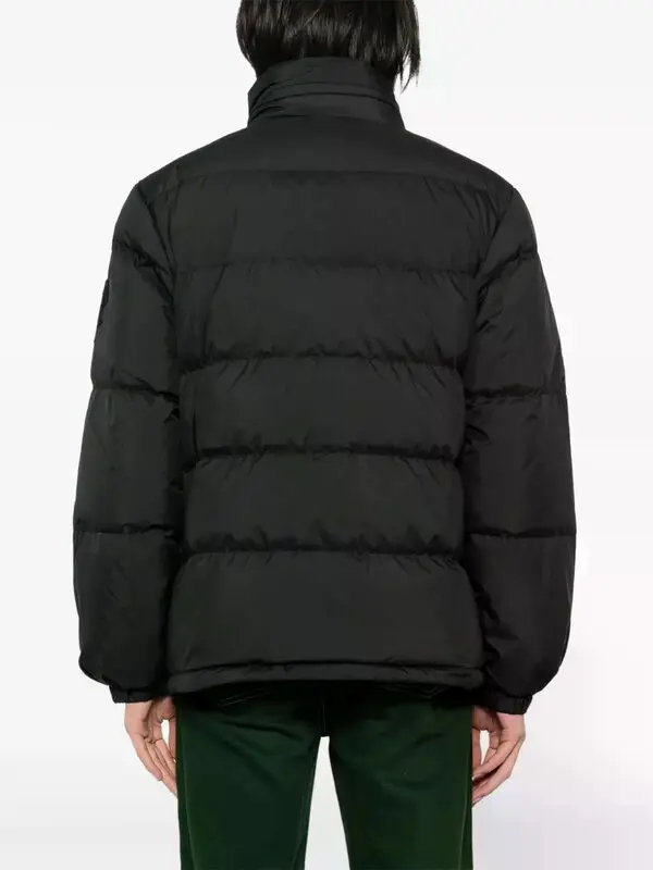 AGNES B. Logo-patched Down Jacket