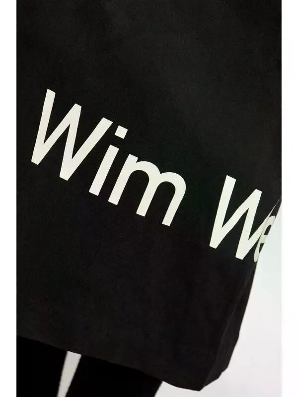 Yohji Yamamoto Text-print A-line Skirt