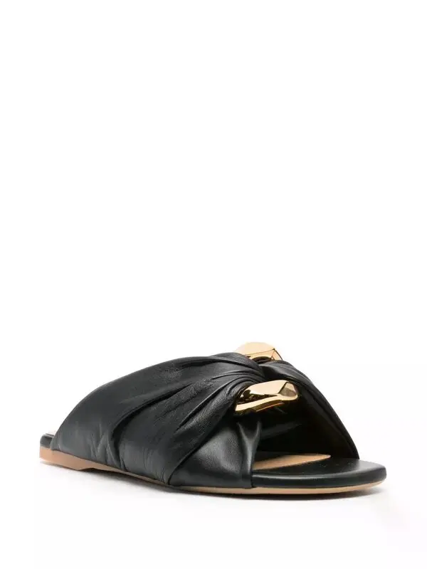 JW Anderson Corner Leather Flats