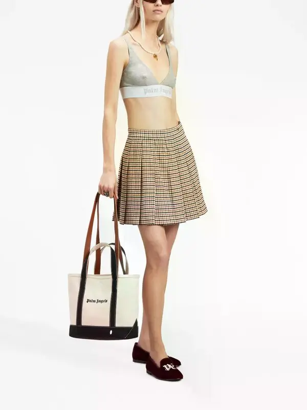 Palm Angels Logo-print Canvas Tote Bag