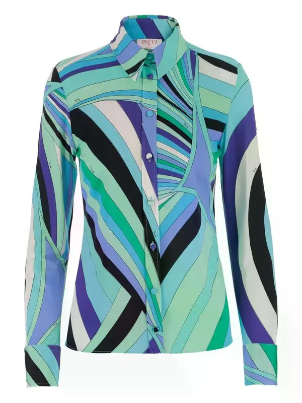 Emilio Pucci Iride-print Shirt