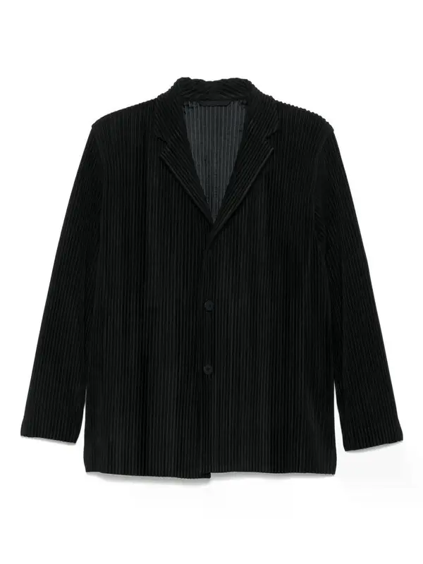 Issey Miyake Plissé Blazer - Black
