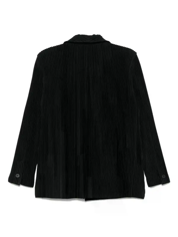 Issey Miyake Plissé Blazer - Black