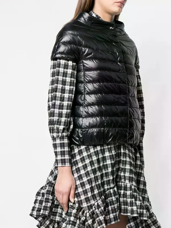 Herno Short-sleeved Down Jacket - Black