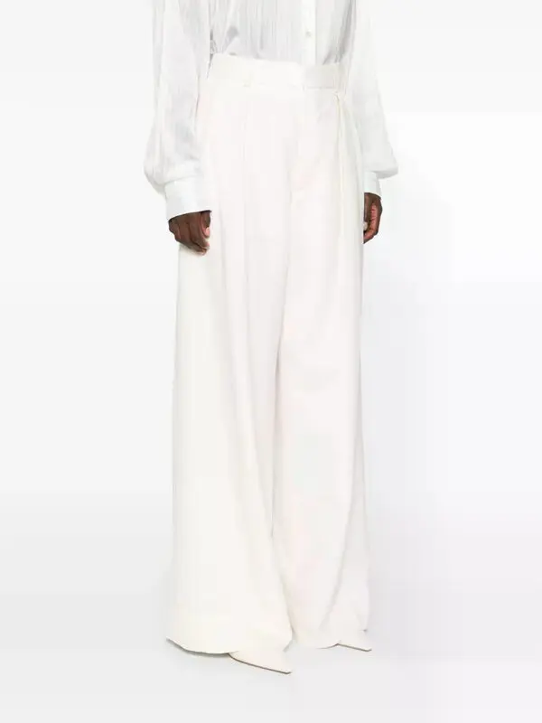 Wardrobe.NYC Low-waisted Wide Leg Trousers