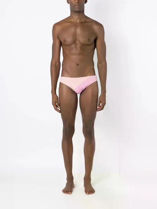 AMIR SLAMA Panelled Swim Trunks