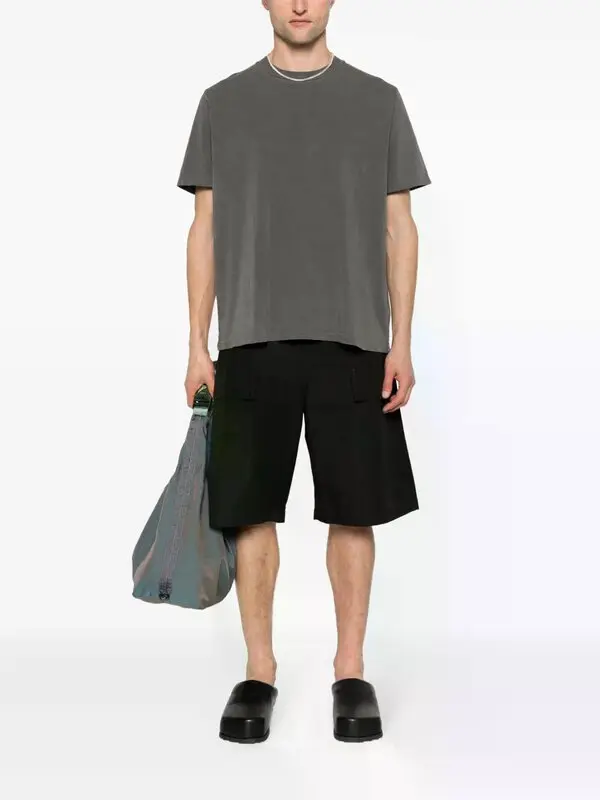 Our Legacy Ribbed Trim Boxy T-shirt - Grey