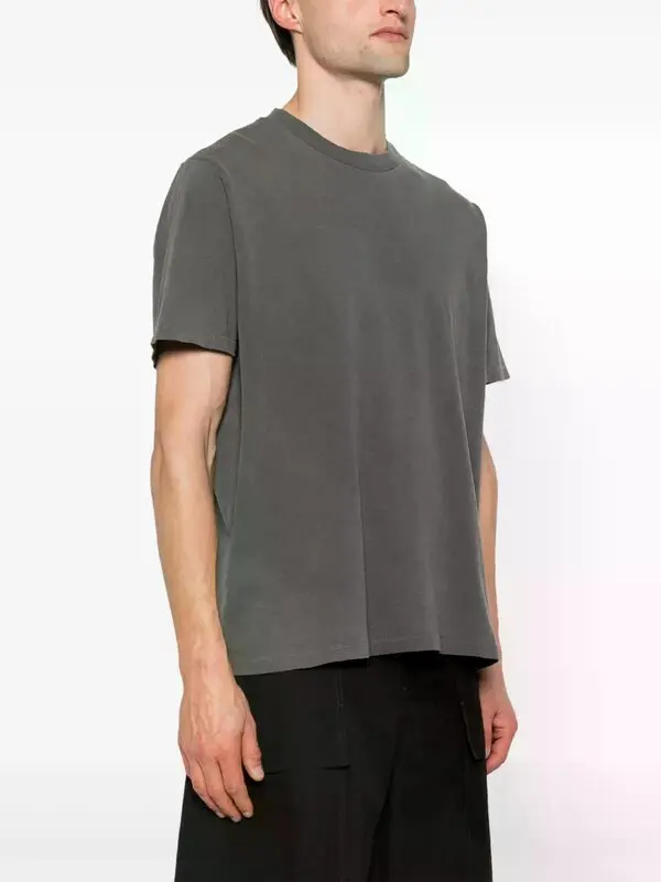 Our Legacy Ribbed Trim Boxy T-shirt - Grey