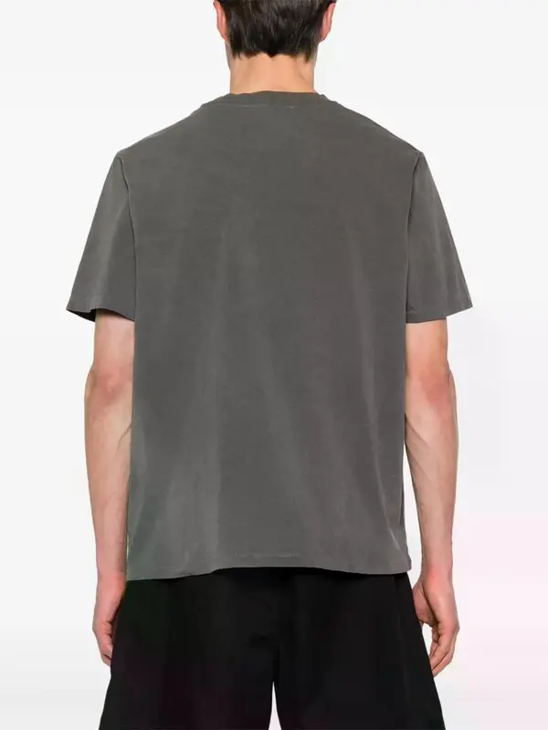 Our Legacy Ribbed Trim Boxy T-shirt - Grey