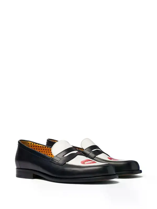 SCAROSSO Mouth-motif Loafers
