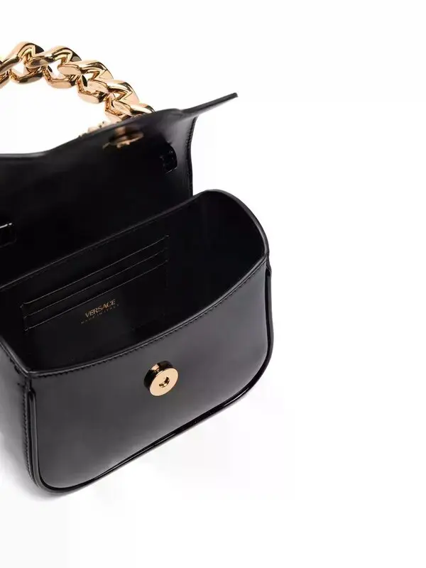 Versace La Medusa Patent Mini Bag