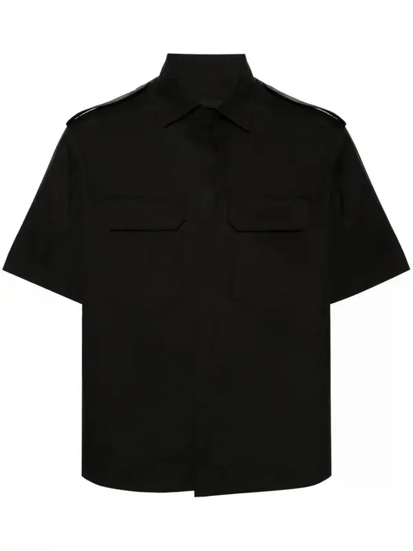 Neil Barrett Short-sleeve Poplin Shirt