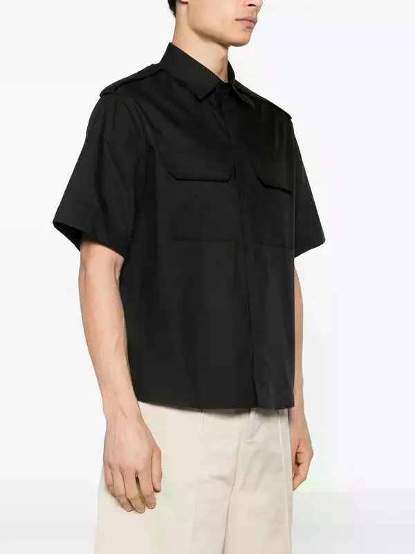 Neil Barrett Short-sleeve Poplin Shirt