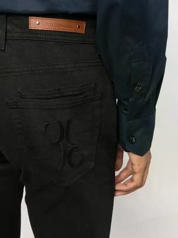 BILLIONAIRE Mid-rise Straight-leg Jeans