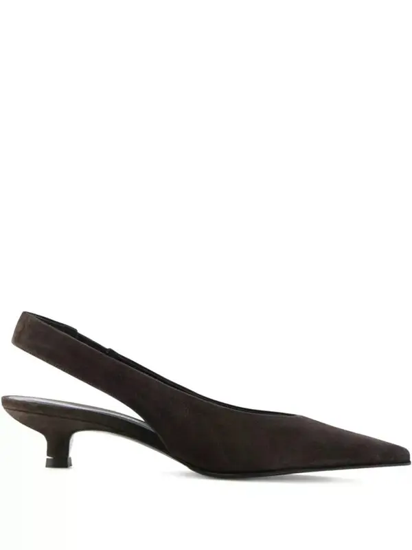 NOTABENE Eleonora Pointed-toe Slingback Pumps - Brown