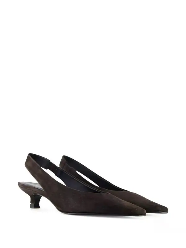 NOTABENE Eleonora Pointed-toe Slingback Pumps - Brown