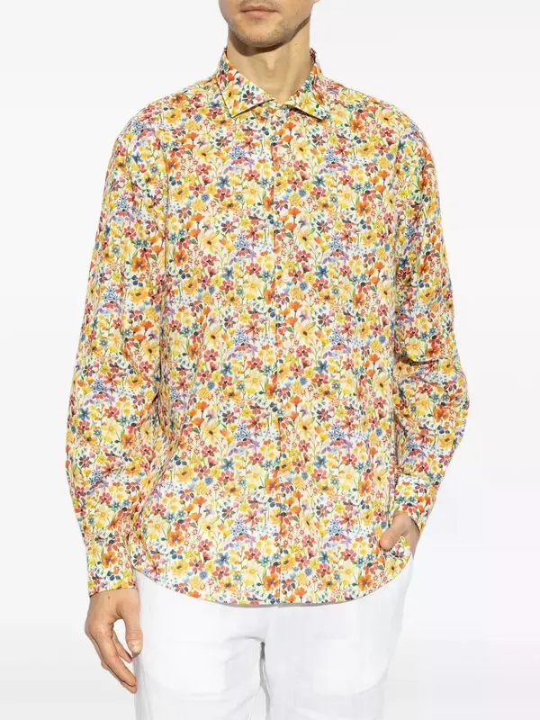 Paul & Shark Floral-print Shirt