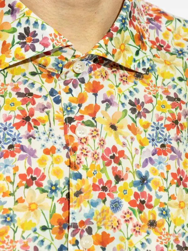 Paul & Shark Floral-print Shirt