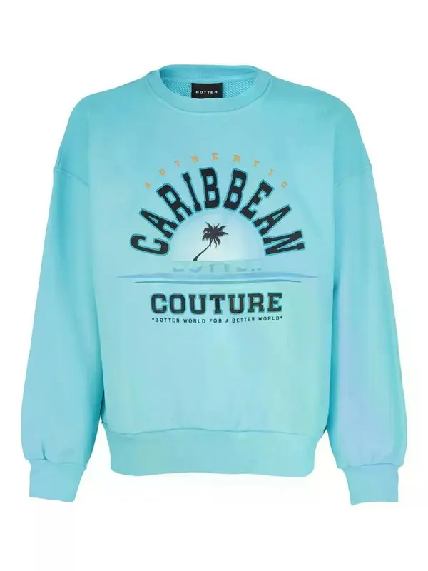 BOTTER Graphic-print Sweatshirt - Blue