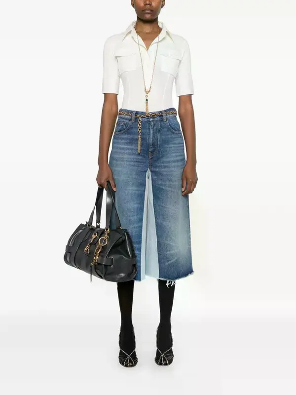 Chloé Logo-embroidered Polo Top - Neutrals