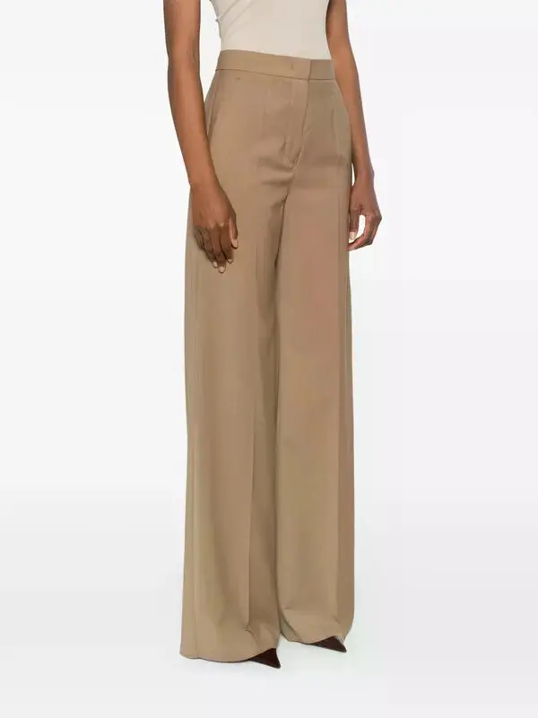 Max Mara Virgin Wool High-waisted Trousers