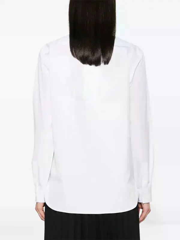 Givenchy 4g-plaque Cotton Shirt