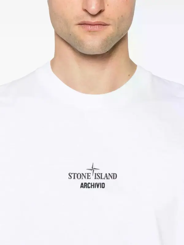 Stone Island Logo-print T-shirt