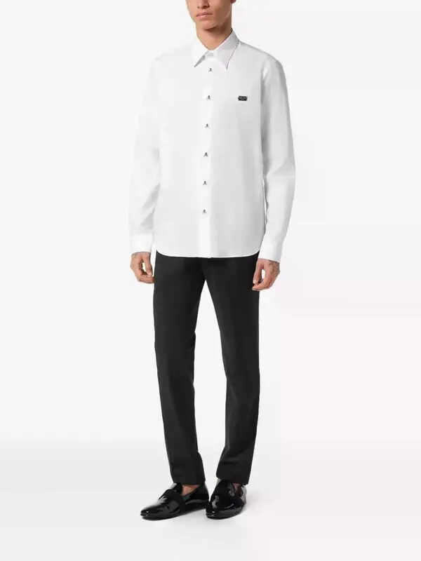 Philipp Plein Sugar Daddy Long-sleeved Shirt