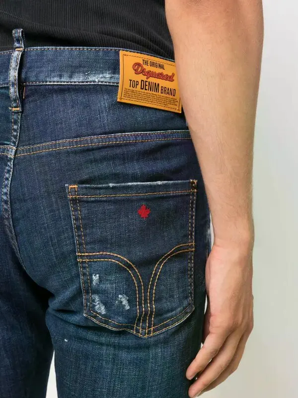 Dsquared2 Cool Guy Slim-fit Jeans - Blue