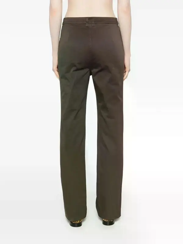 Saint Laurent Straight-leg Cotton Trousers