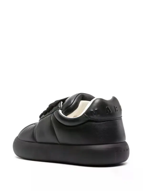 Marni Bigfoot 2.0 Padded Leather Sneakers - Black