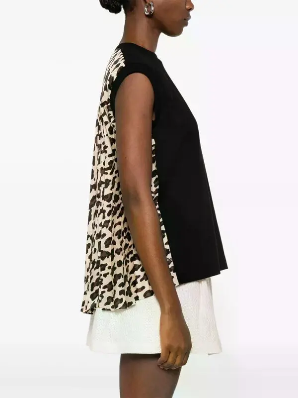 Sacai Paneled Tank Top