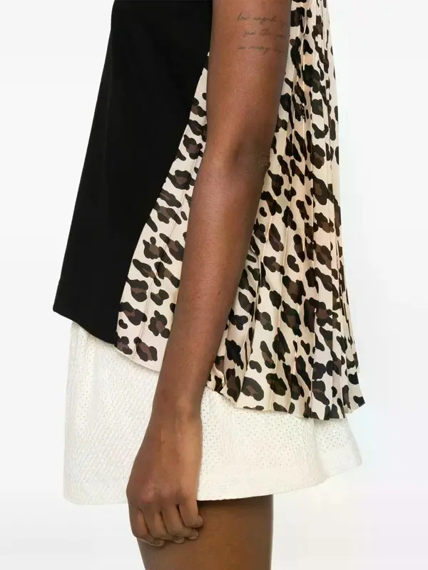 Sacai Paneled Tank Top