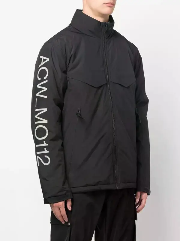 A-COLD-WALL* Logo-print Zipped Jacket