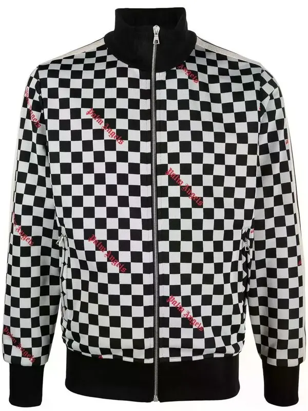 Palm Angels Damier-print Track Jacket