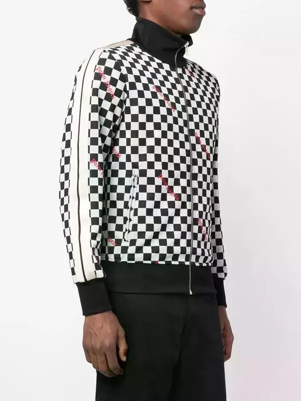 Palm Angels Damier-print Track Jacket
