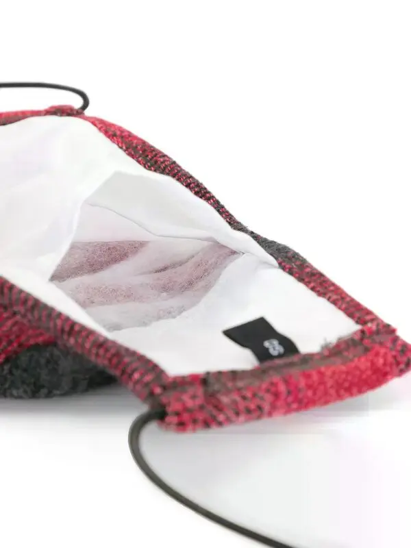 MOSTLY HEARD RARELY SEEN Two-tone Face Mask - Red