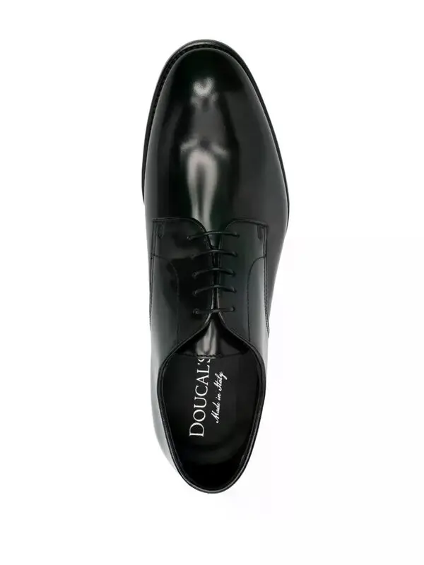 DOUCAL'S Patent Leather Oxford Shoes
